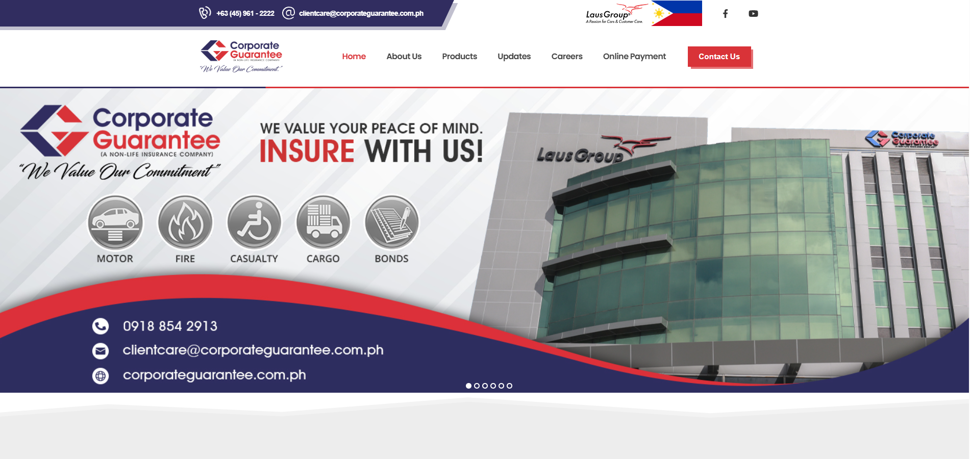 Contact Us - Corporate Guarantee (CG)
